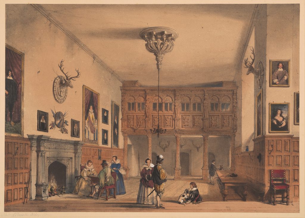 Hall Wroxton Abbey Oxon - Wichita Art Museum