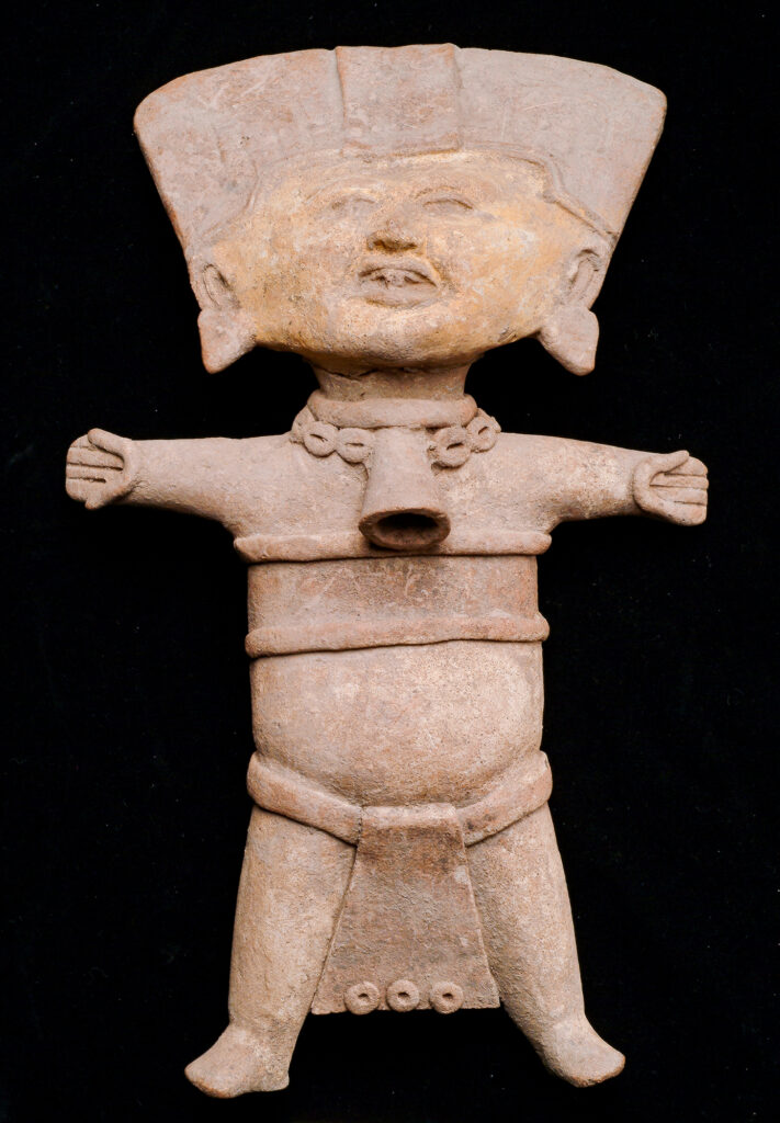 Smiling Face Figure Whistle - Wichita Art Museum