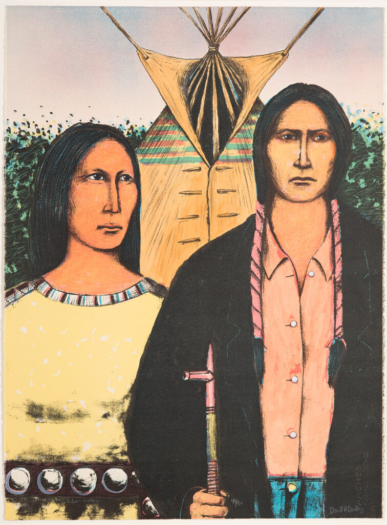 American Indian Gothic - Wichita Art Museum