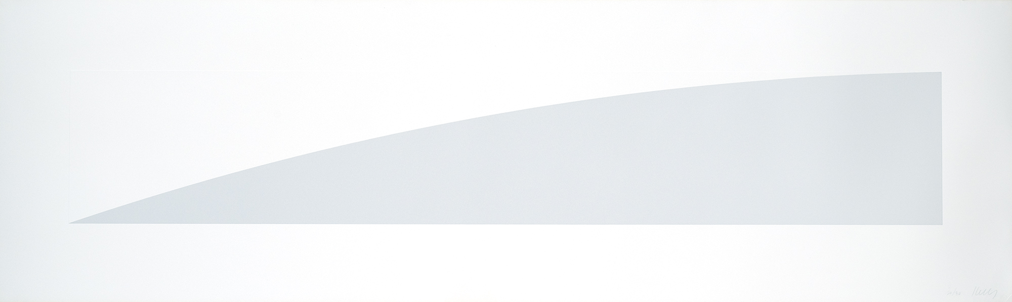 Large Gray Curve - Wichita Art Museum