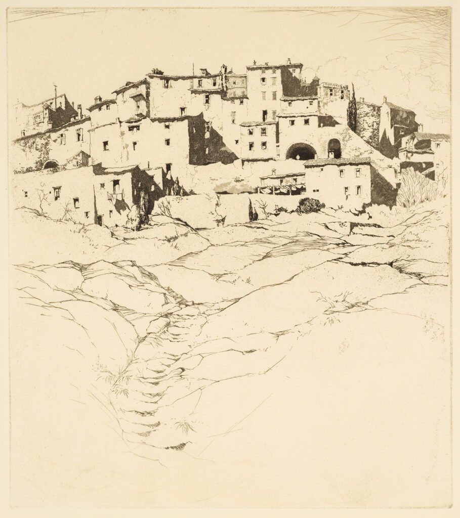 French Town, A - Wichita Art Museum