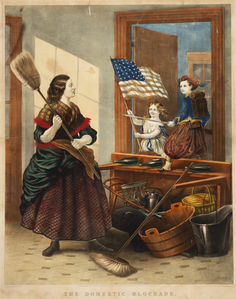 Domestic Blockade, The - Wichita Art Museum