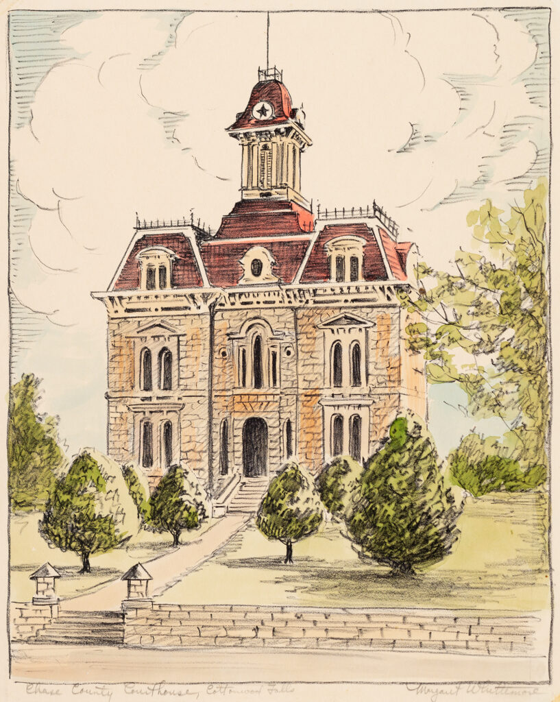 Chase County Courthouse, Cottonwood Falls - Wichita Art Museum