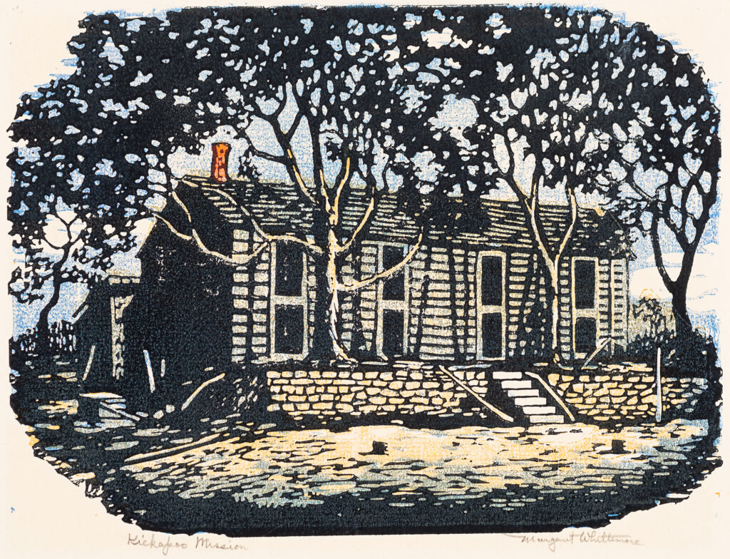 Kickapoo Mission - Wichita Art Museum