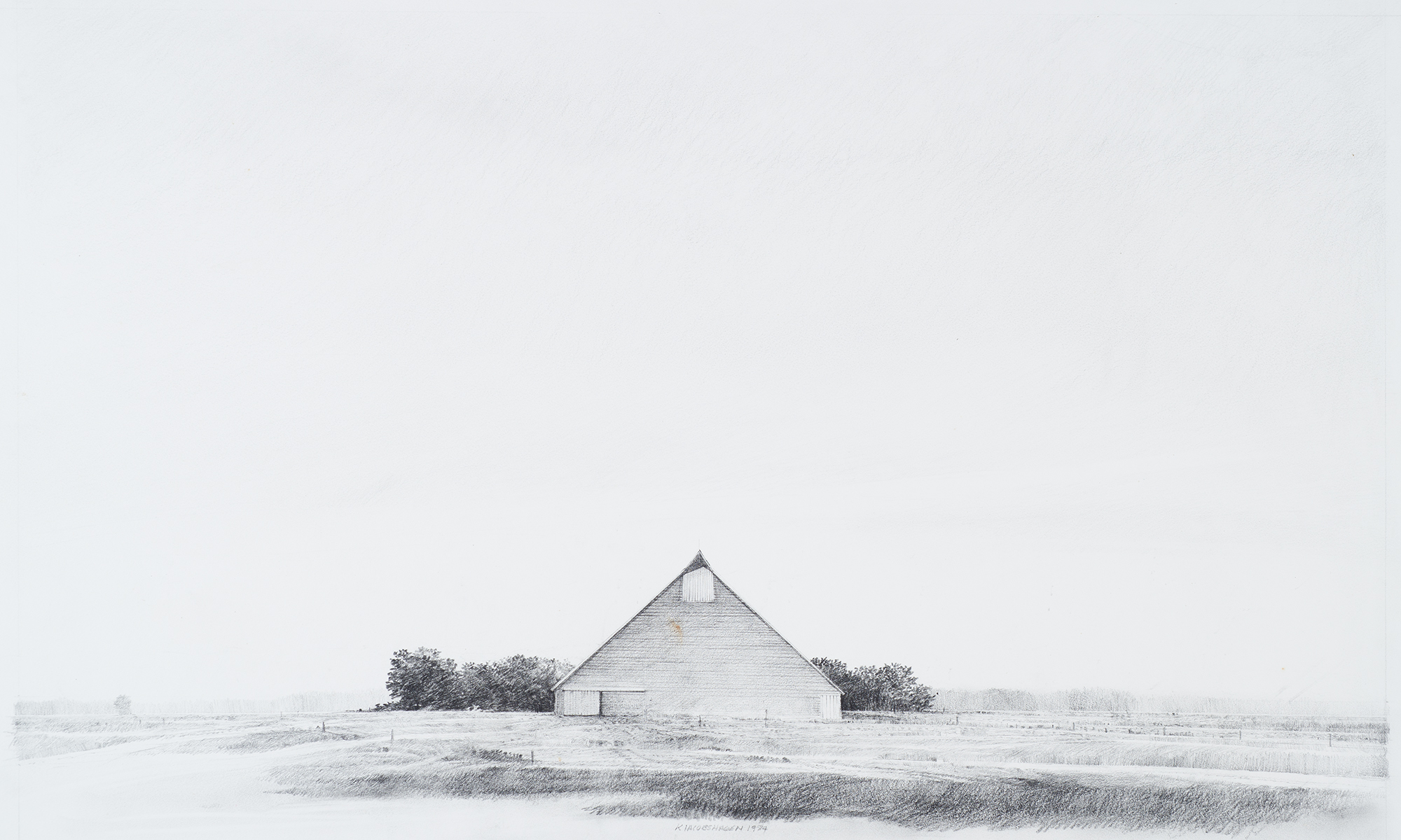 Barn in Kansas - Wichita Art Museum