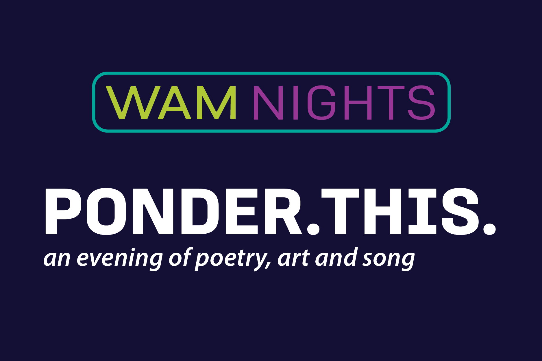 Ponder.This. - Wichita Art Museum