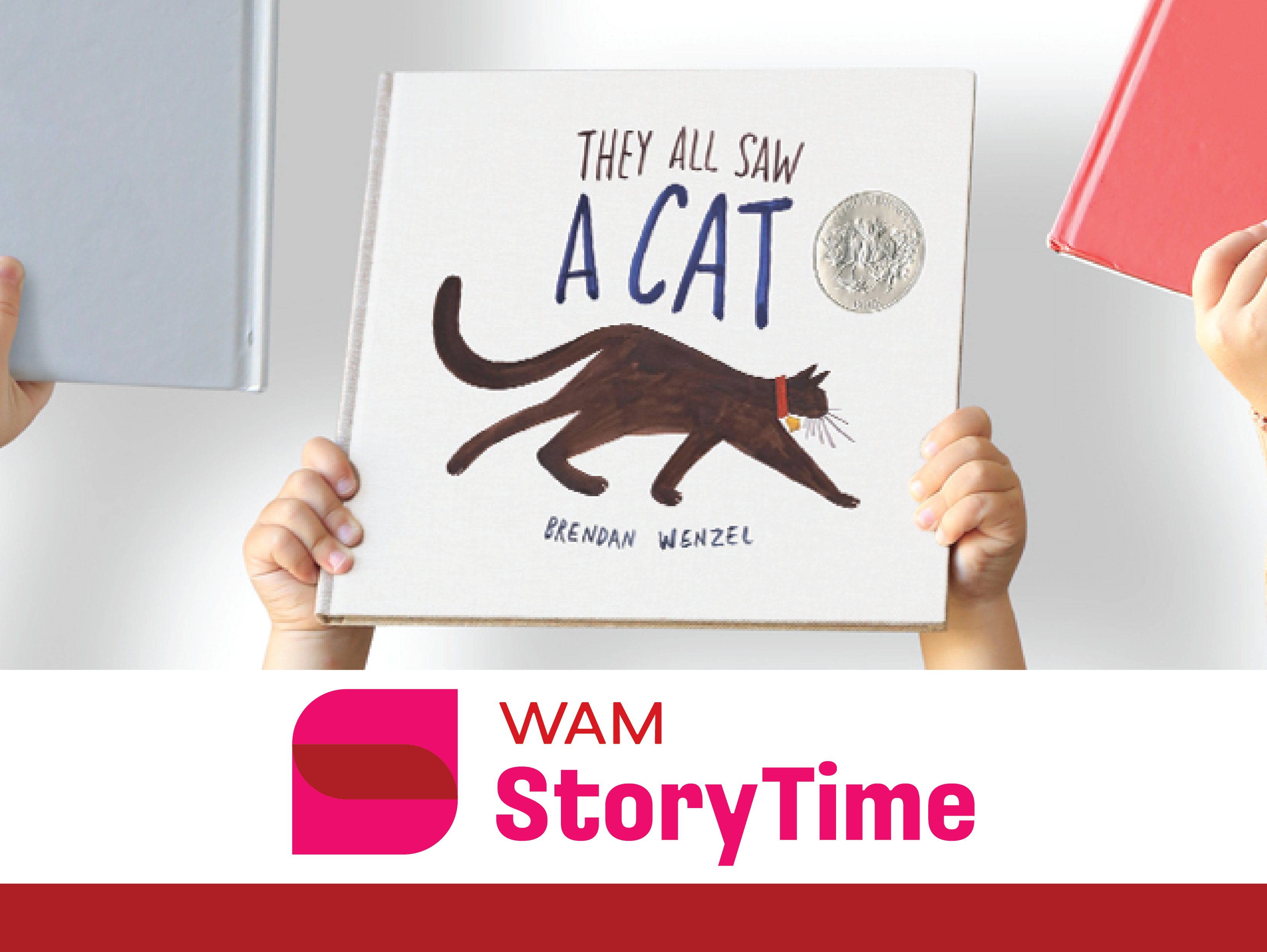 Storytime: "They All Saw a Cat" by Brendan Wenzel - Wichita Art Museum