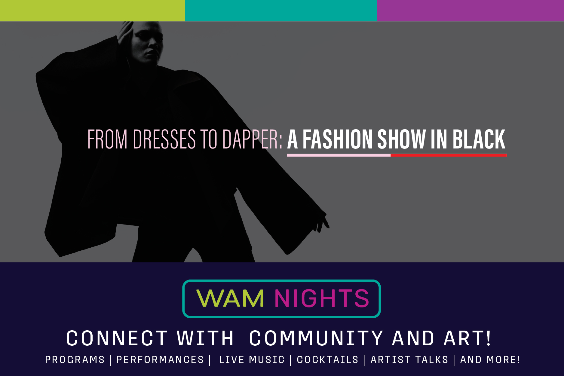 WAM Nights: From Dresses to Dapper: A Fashion Show in Black - Wichita ...